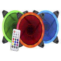 KIT DE FANS RING LED (RÍTMICOS) COM CONTROLE + PLACA CONTROLADORA - AC3 ...